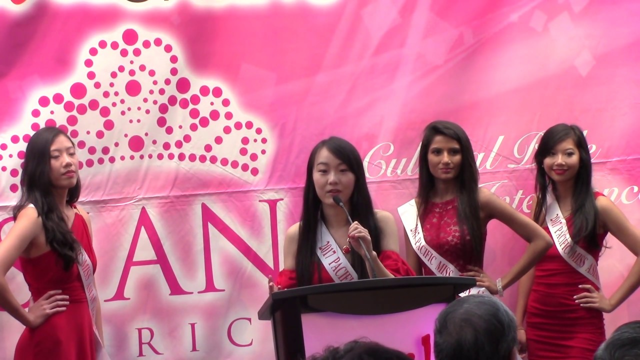 2017 Pacific Miss Asian American Finalists Press Conference: QA - YouTube