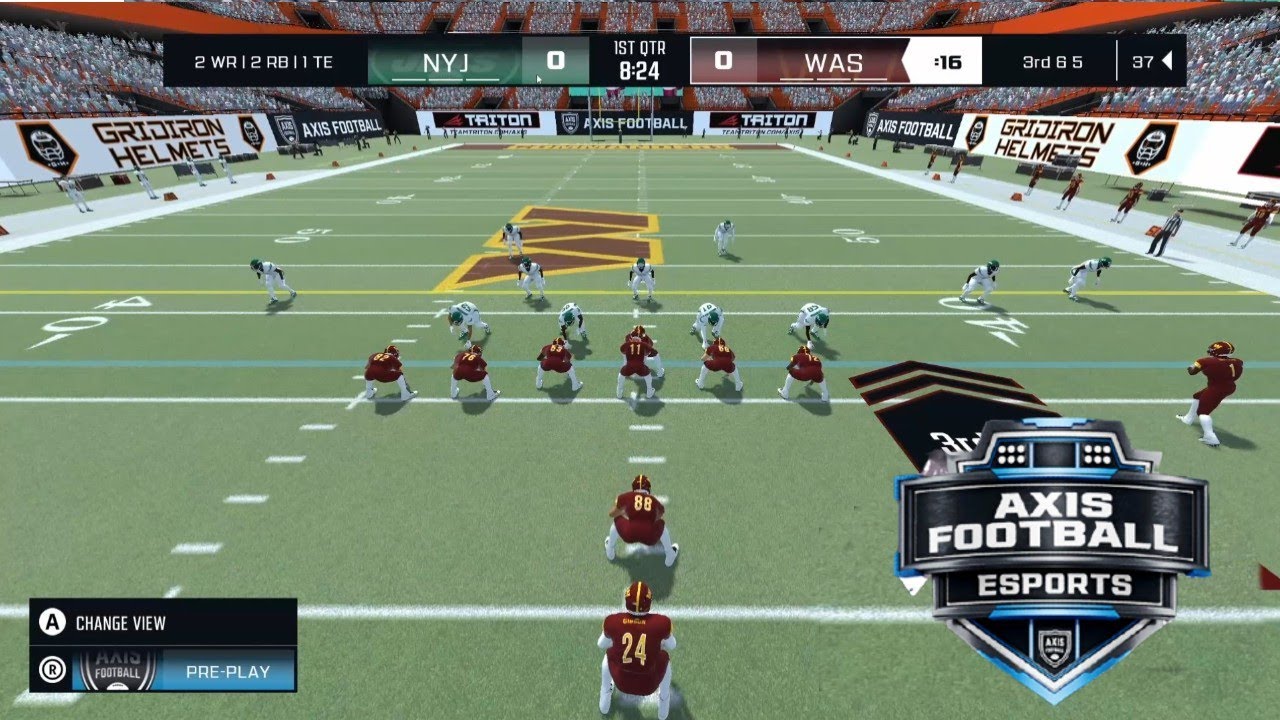 Jets @ Commanders Axis Football 2023 32 team NFL tournament gameplay ...