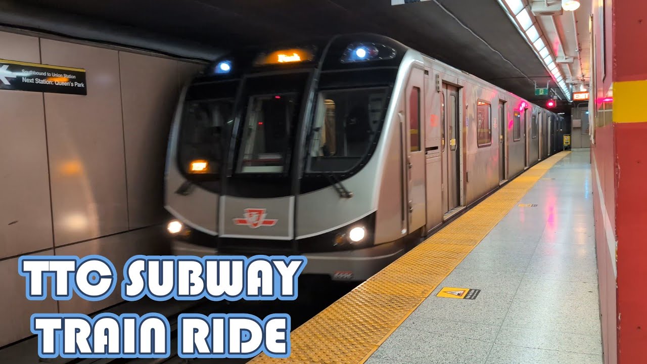 TTC Subway Train Ride from Museum Station to Union - YouTube