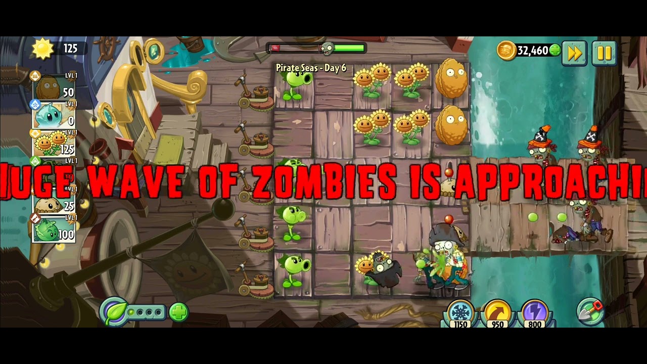 PvZ 2 | Pirate Seas - Day 6 - YouTube
