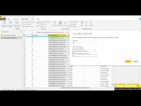 09 Microsoft Power BI - Text-Specific Tools - Arabic - YouTube