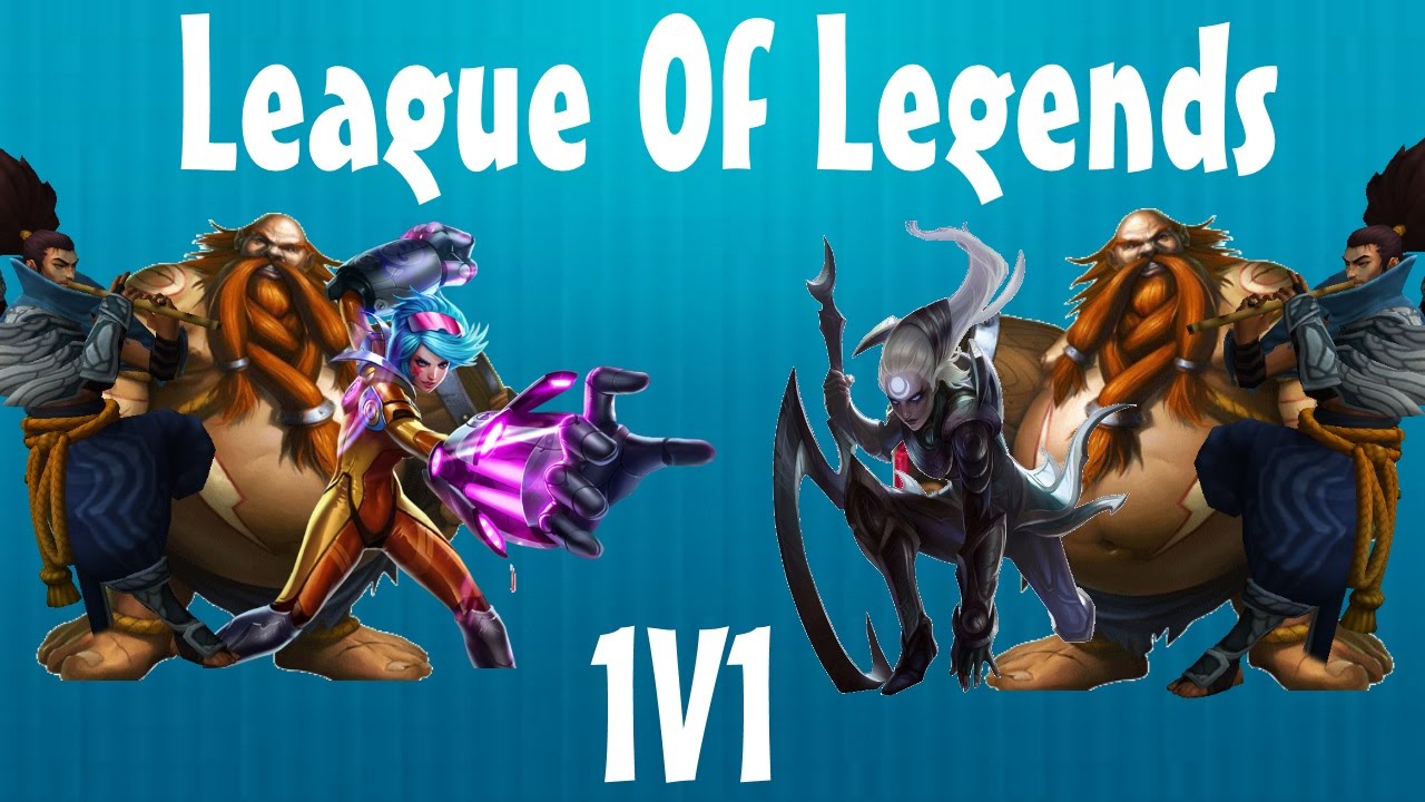 League Of Legends 1v1's! Baux vs Dwarf - YouTube