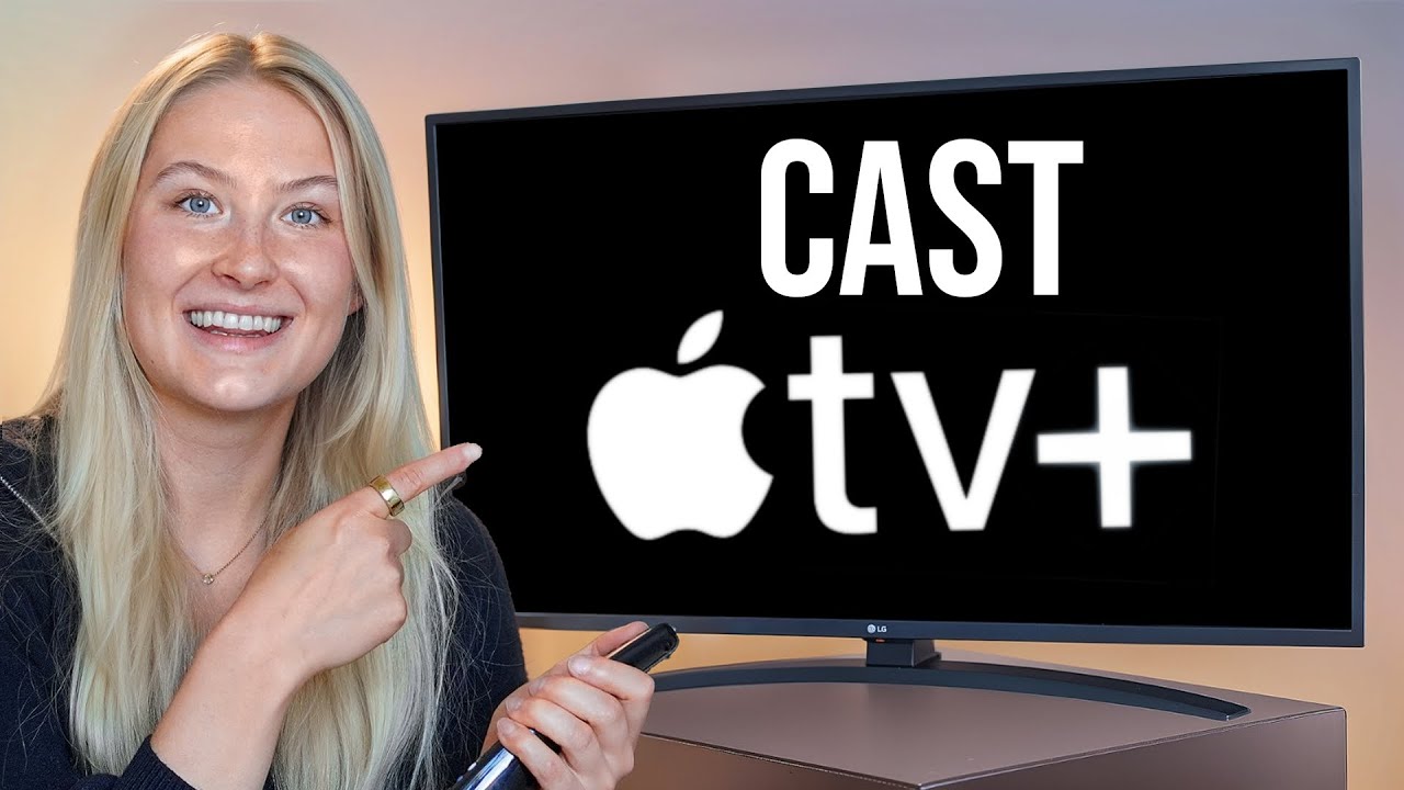 How to Cast Apple TV Plus from iPhone to TV - Full Guide - YouTube