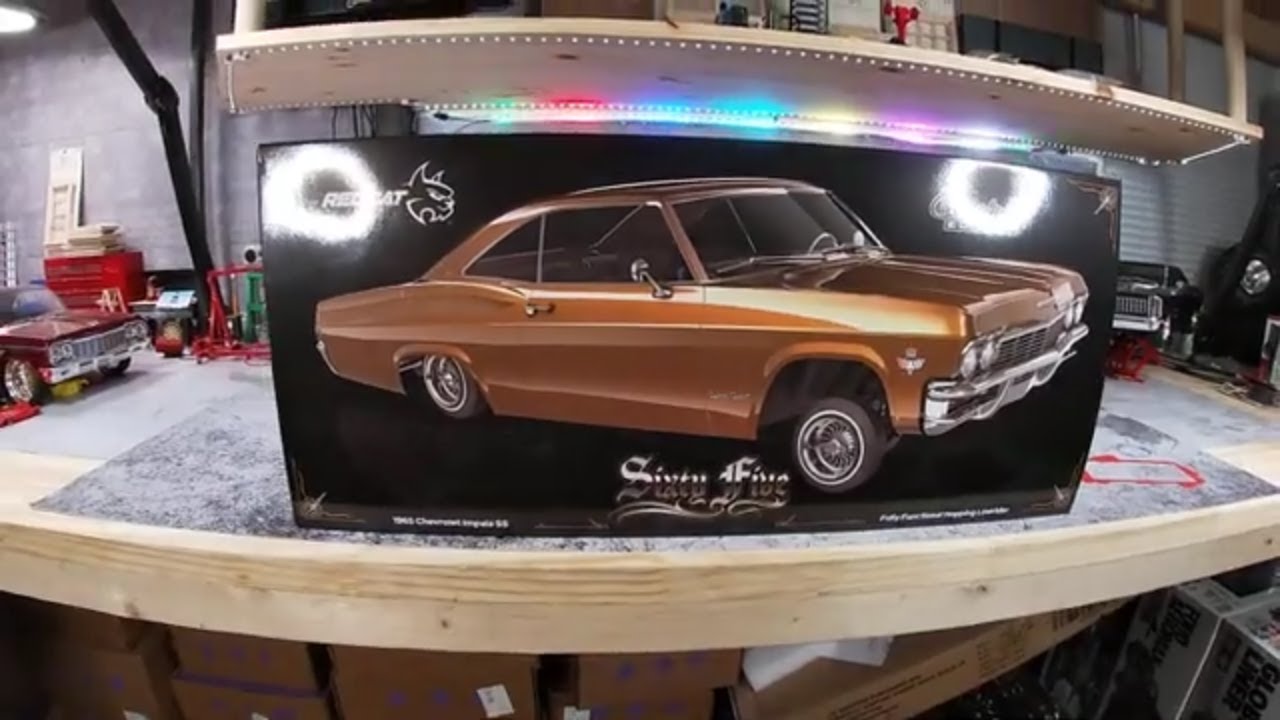 REDCAT LOWRIDER NEW 65 IMPALA ROOT BEER - YouTube