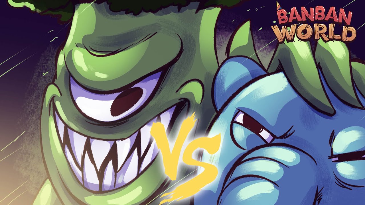 TALL VICTOR VS. COACH PICKLES FINAL FIGHT | BANBAN WORLD EPISODE 3/1 ...