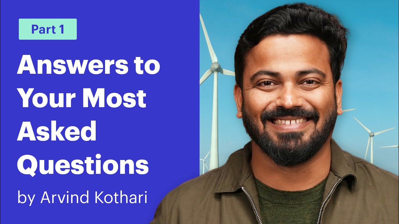 Ask Managers Anything - ft. Arvind Kothari from Niveshaay | Part 1 ...