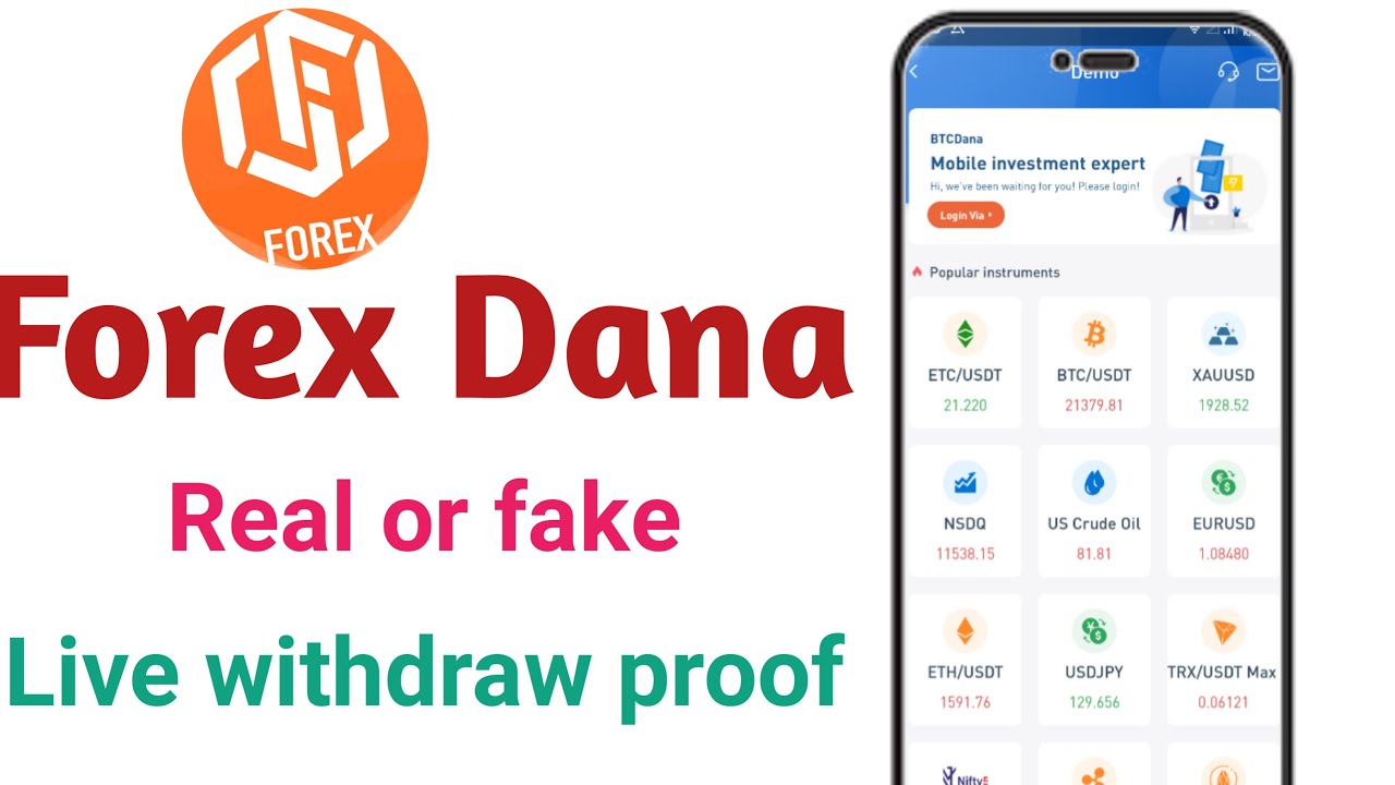 Forex Dana Mobile app Full Review Tutorial | Aslam Baloch - YouTube