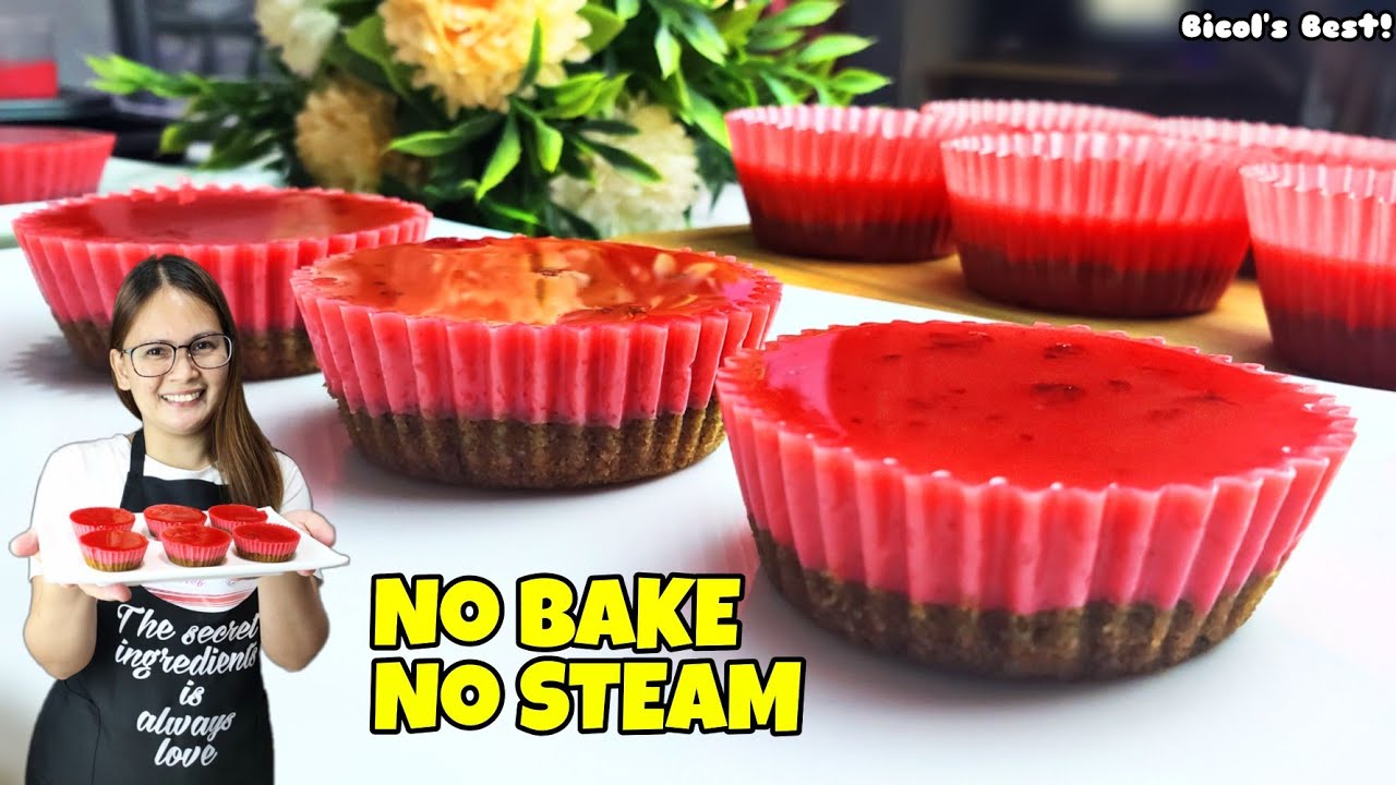 NO BAKE, NO STEAM, NO EGG EASY DESSERT NA PANG HANDAAN AT PANG NEGOSYO ...