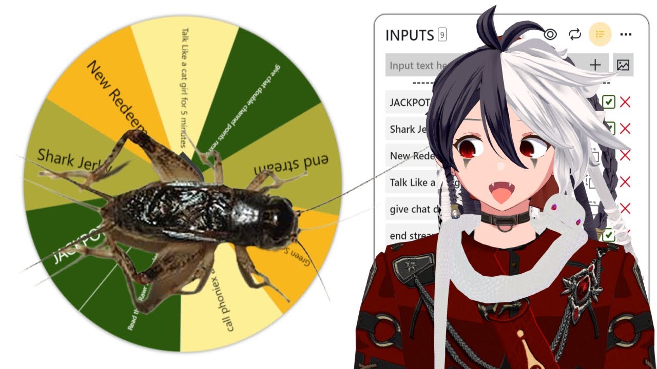 If I laugh I eat Bugs YLYL【VTuber】 - YouTube