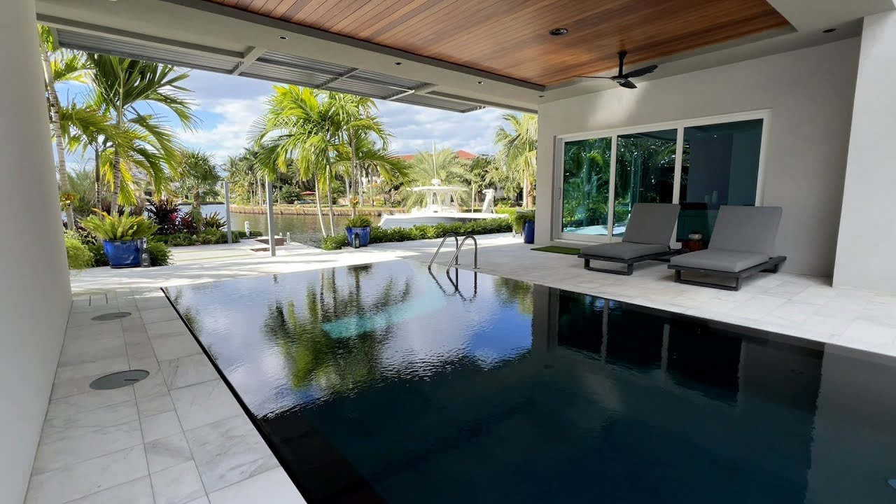 Oasis Difference: Cayman Locals' Remarkable Pool Renovation! 💎 - YouTube