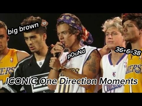 ICONIC One Direction Moments - YouTube