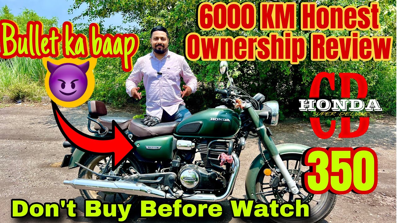 Honest Ownership Review of CB-350 After 6200 KM | Honda CB 350 Review | pros & Cons. Of Honda CB ...