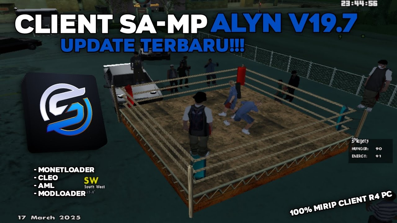 CLIENT SAMP ALYN V19.7 | SUPPORT HIDE TAB AML | GTA SA-MP - YouTube