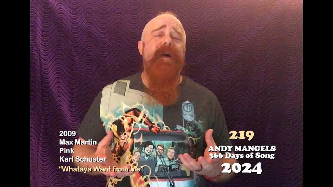 366 Days of Song - Andy Mangels - Day 219 song "Whataya Want from Me ...