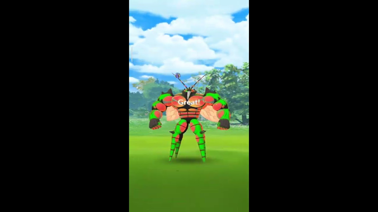First ever SHINY Buzzwole Caught! - YouTube