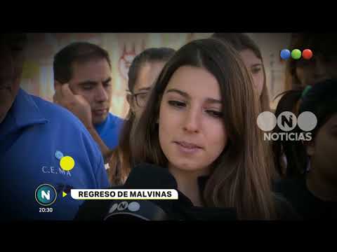 Viaje de egresados a las Islas Malvinas -Telefe Noticias