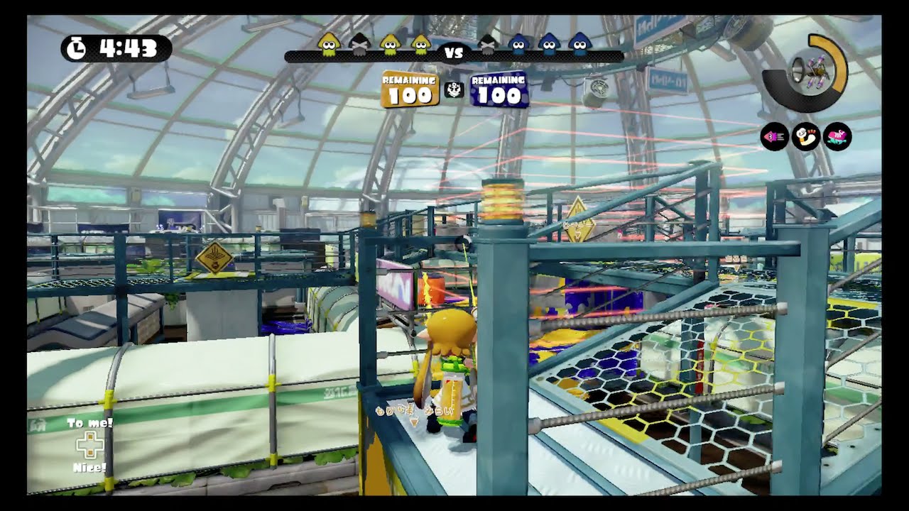 Splatoon: Getting some splats at least in Splat Zones (8-7, Kelp ...