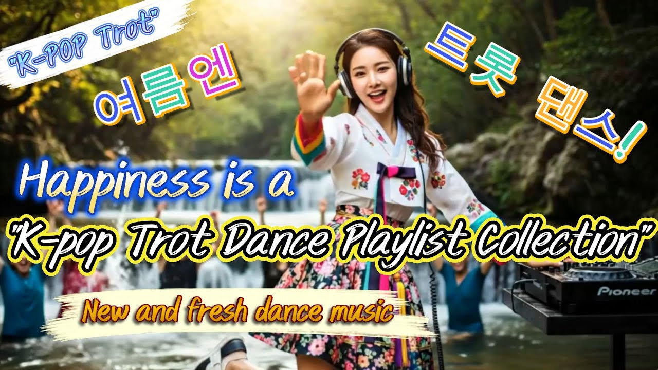 K-POP엔 ”트롯“이야! 신나는 댄스 타임🎶🕺💃K-POP Summer Trot Dance Playlist Collection ...