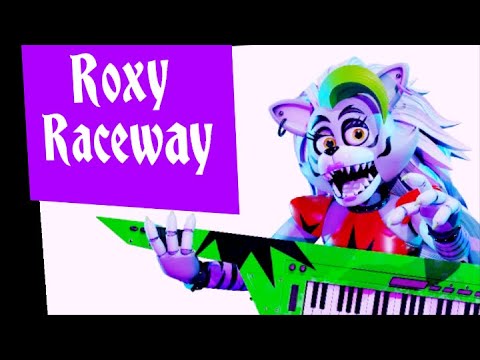 Roxy Raceway FNAF SECURITY BREACH Before/After side by side comparison ...