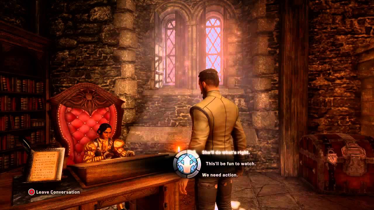 Dragon Age™: Inquisition - Josephine on Divine Cassandra - YouTube