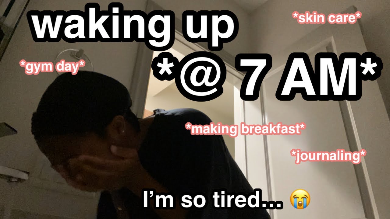 *7 AM* MORNING ROUTINE ATTEMPT | VLOGMAS DAY 10: how to wake up early ...