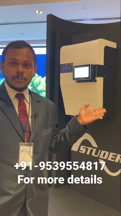 Studer Next 3 here for Solar Autarky. - YouTube