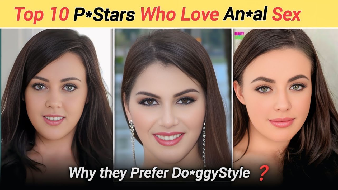 Top 10 Prnstars who love backside performance - YouTube