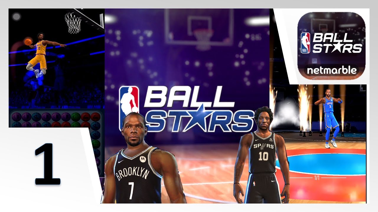 NBA Ball Stars - Gameplay Walkthrough Part 1 - Tutorial (iOS, Android ...