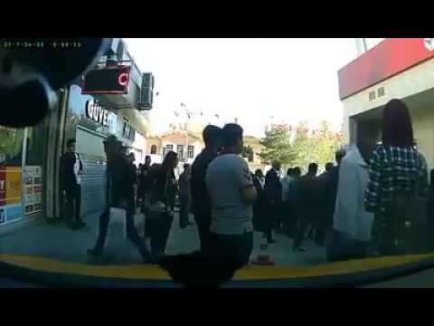 Elazığ'da kadın kavgası kameralara böyle yansıdı