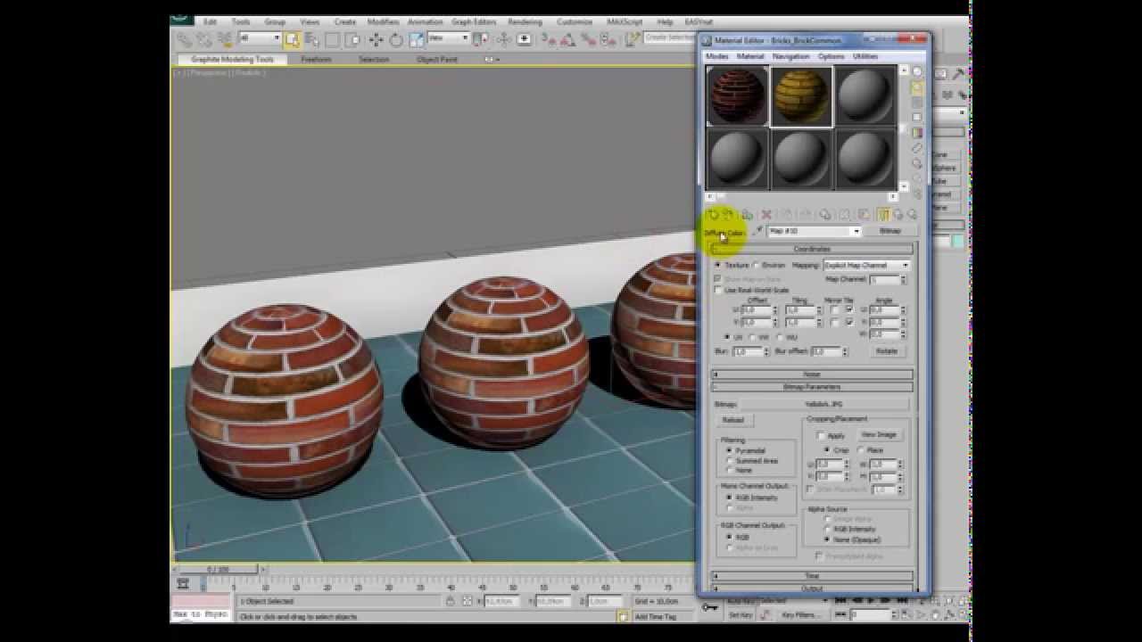 Material Editor - 3Ds Max - YouTube