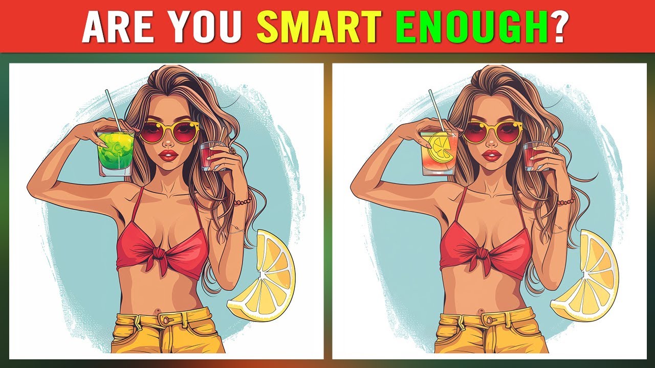 Spot 3 Differences in 90 Seconds – Your Brain Will Thank You! 🧠 - YouTube