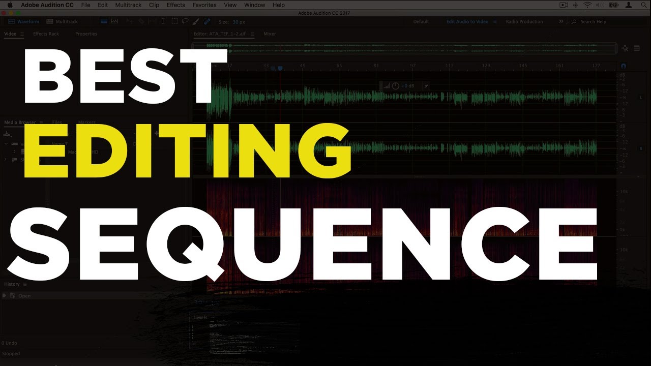 Editing Sequence For YouTube How To Use Sequence In Adobe Audition Editing Sequence For YouTube How To Use Sequence In Adobe Audition