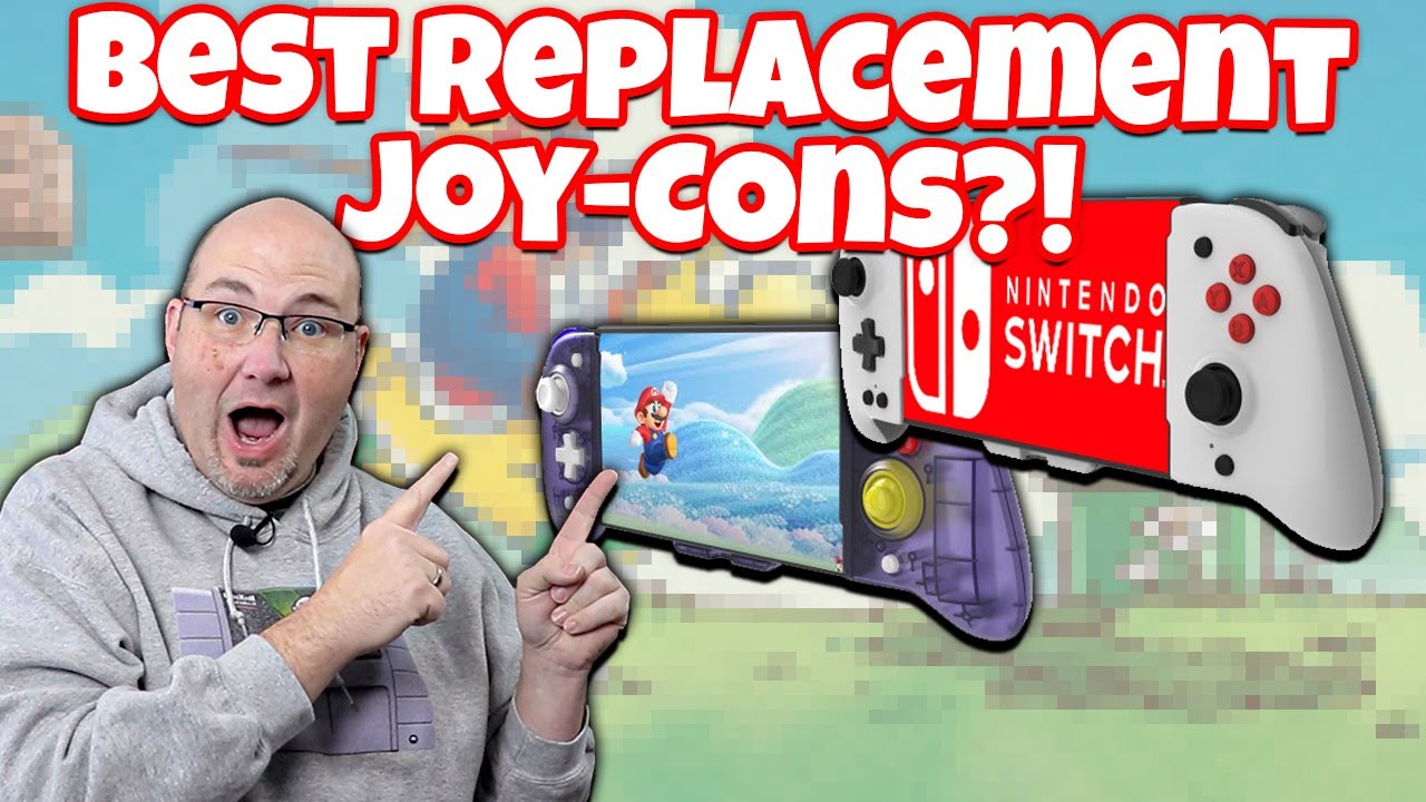 This Replacement Nintendo Switch Joy-Con Grip Comes IN CLUTCH - YouTube