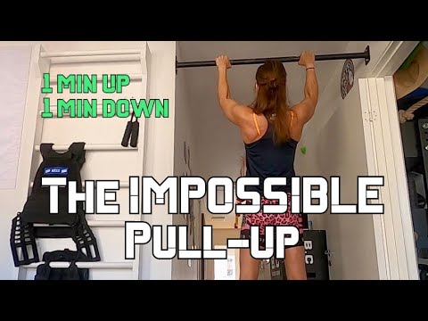 The IMPOSSIBLE Pull-up. 1 min up - 1 min down - YouTube