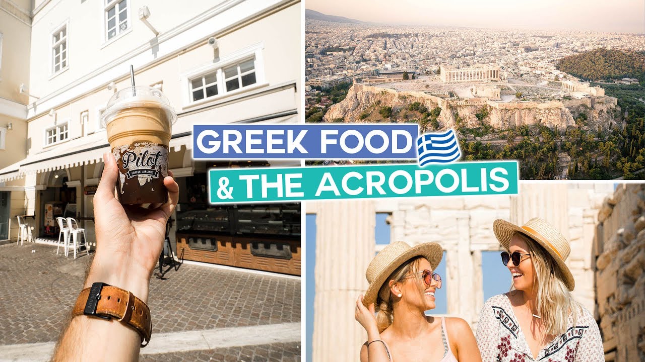 Trying Greek Food + Exploring The Acropolis - YouTube