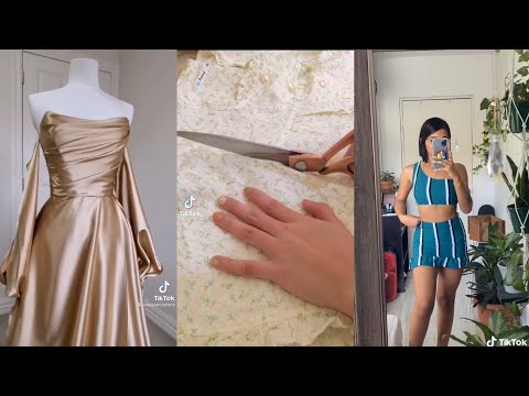 🍨tiktok sewing compilation🍨/🧁clothing packaging🧁/asmr 😍😍😍💖💖💖