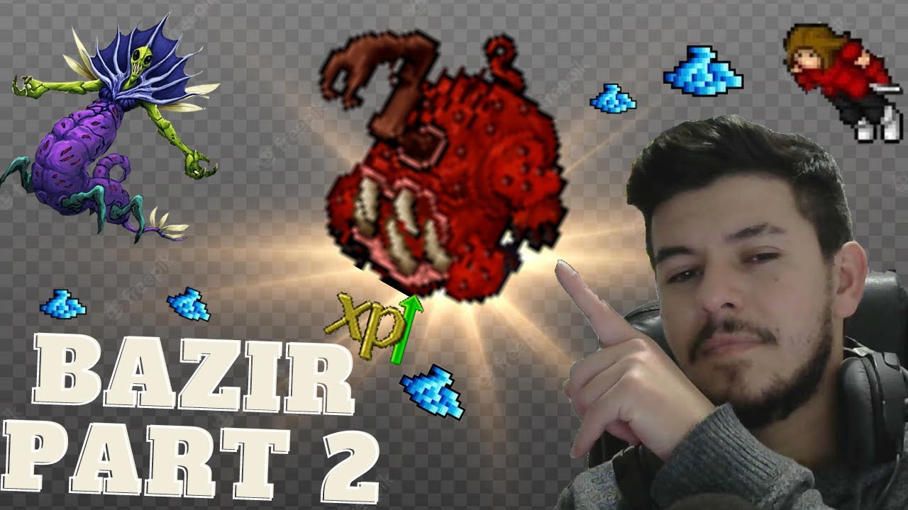 Tibia-Bazir (hunt para Ek +) caçando na esquerda !! - YouTube