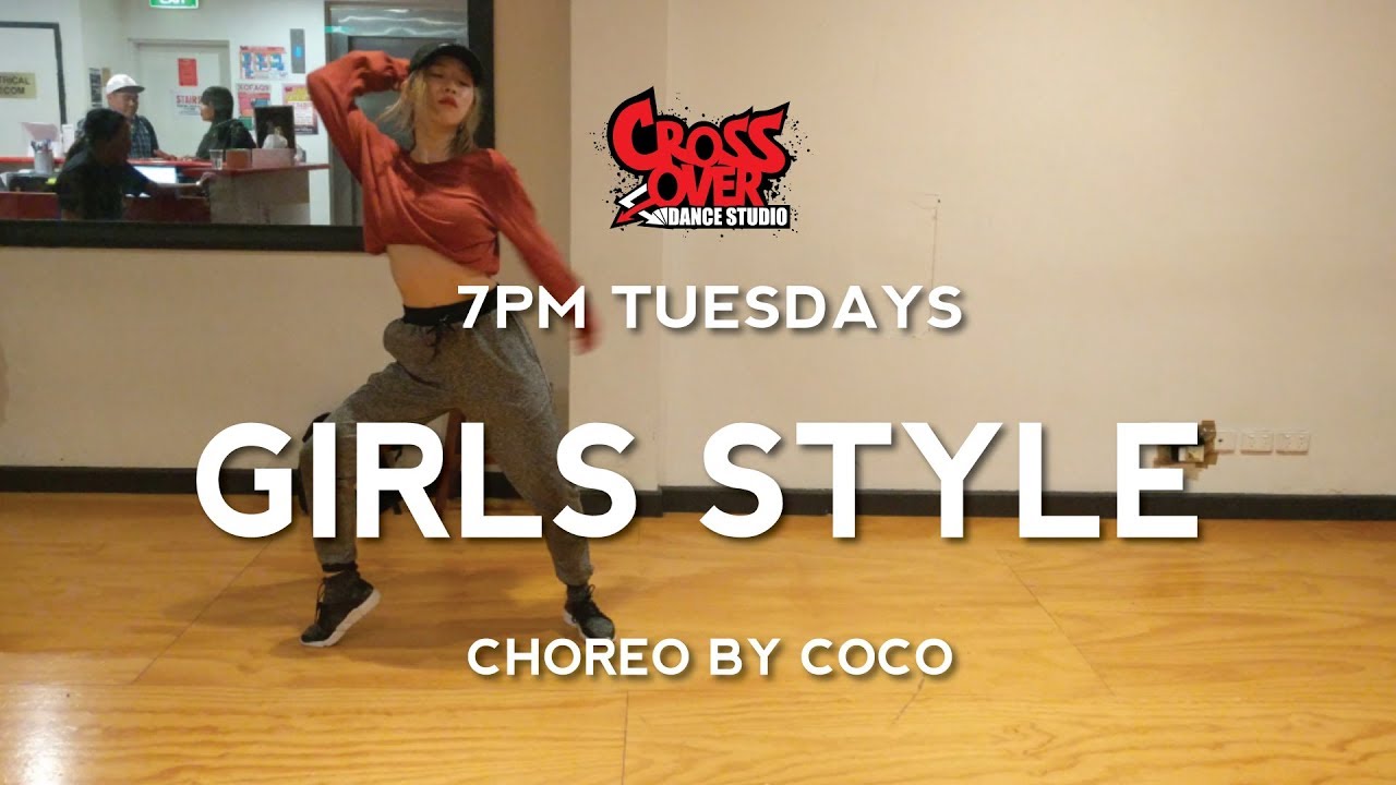 Coco's Girls Style Class @ Crossover Dance Studio - YouTube