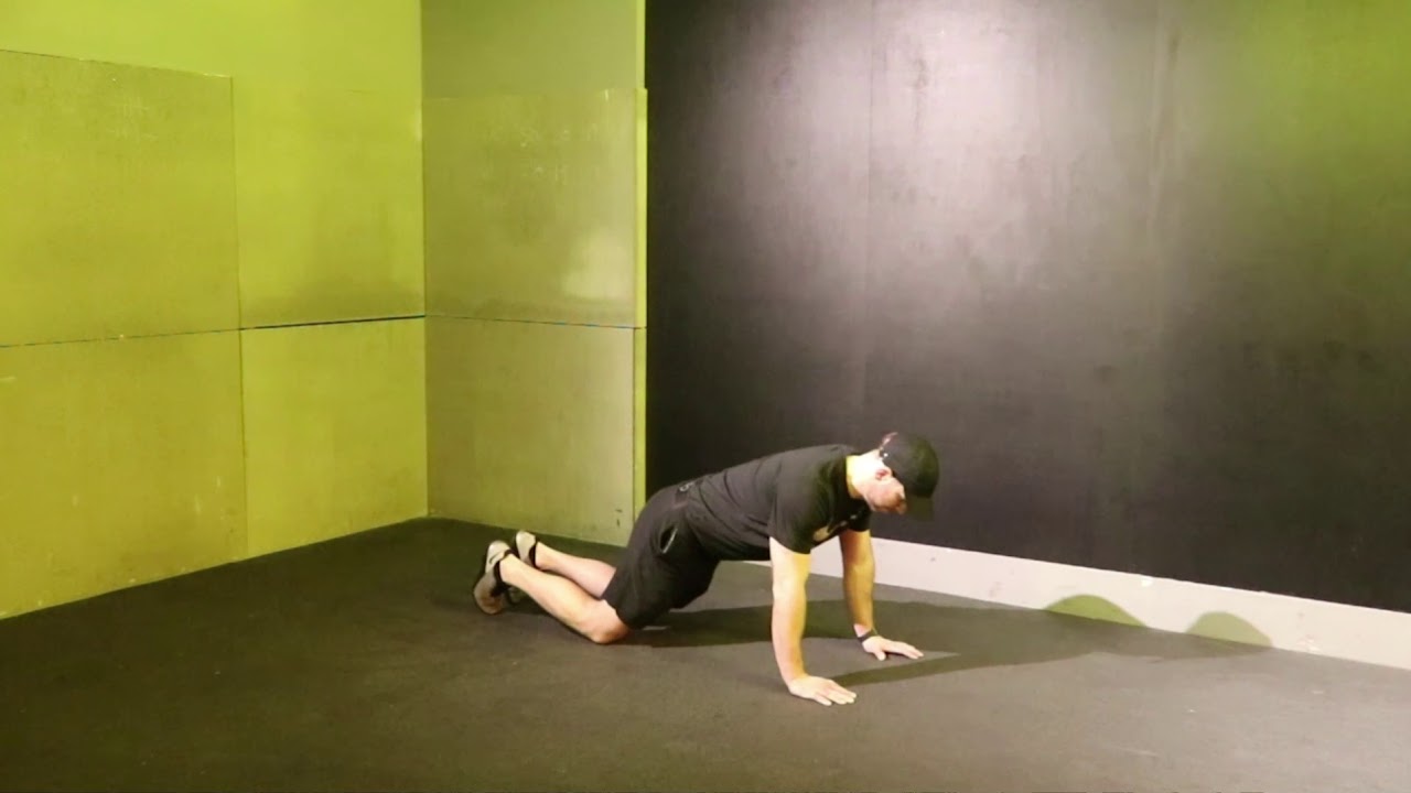 Kneeling Push Ups - YouTube