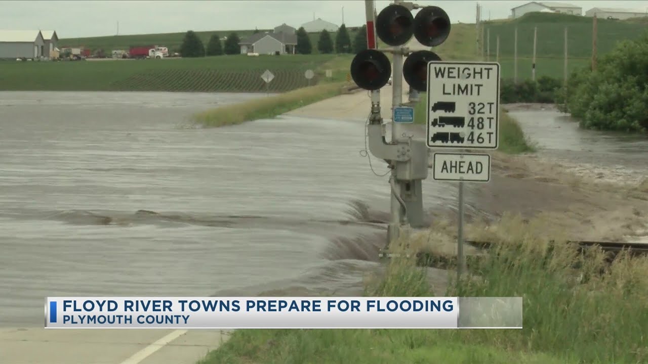 Floyd River Towns Prepare For Flooding - YouTube