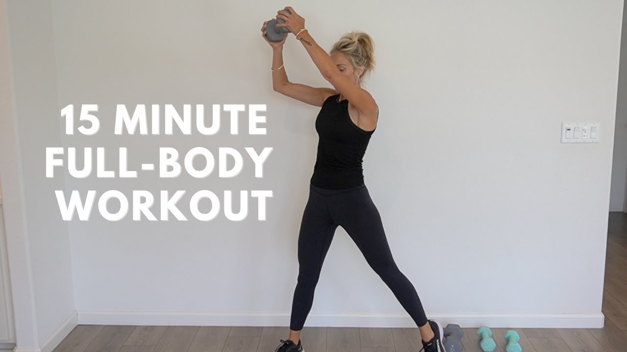 15 MINUTE FULL-BODY WORKOUT - YouTube