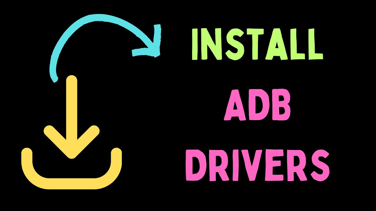 How to Install ADB Drivers - YouTube