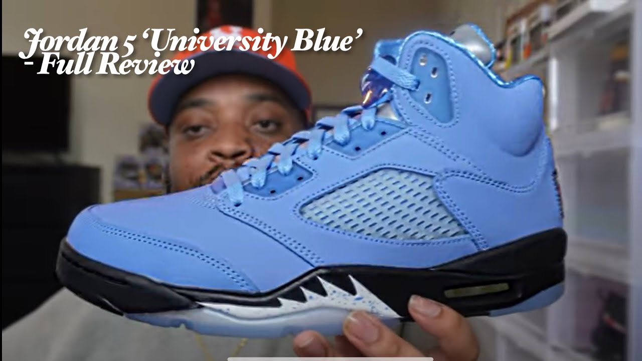 Jordan 5 'University Blue' (UNC) Full Review | Should Jordan Brand Take ...