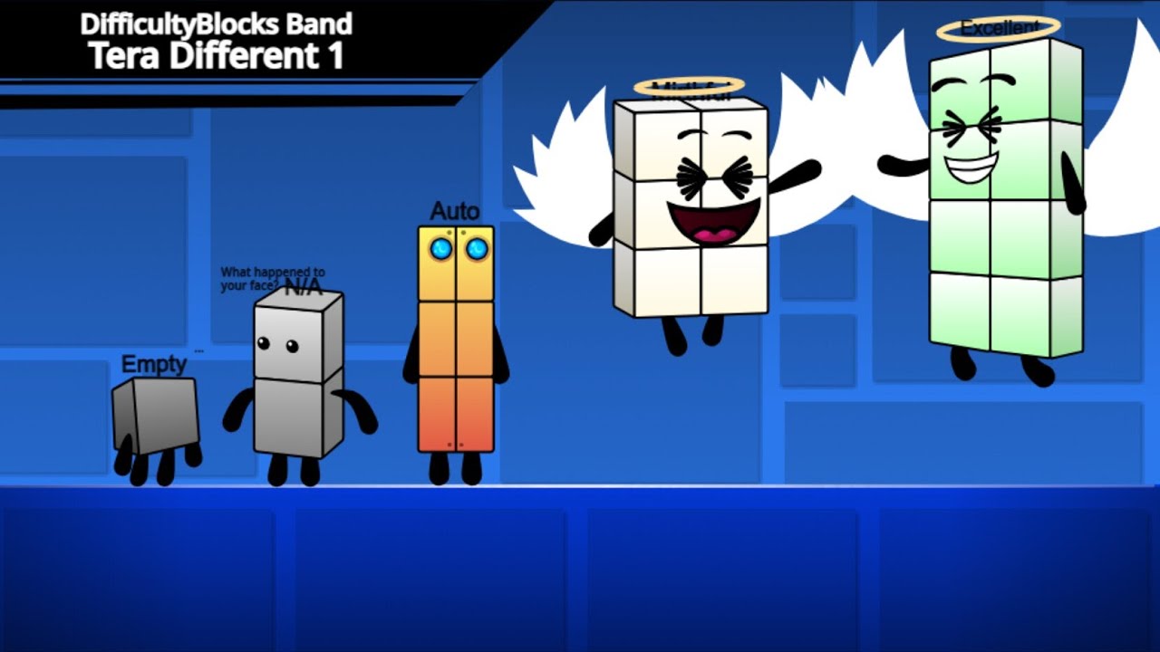 [DifficultyBlocks Band Tera Different 1] Empty has no face - YouTube