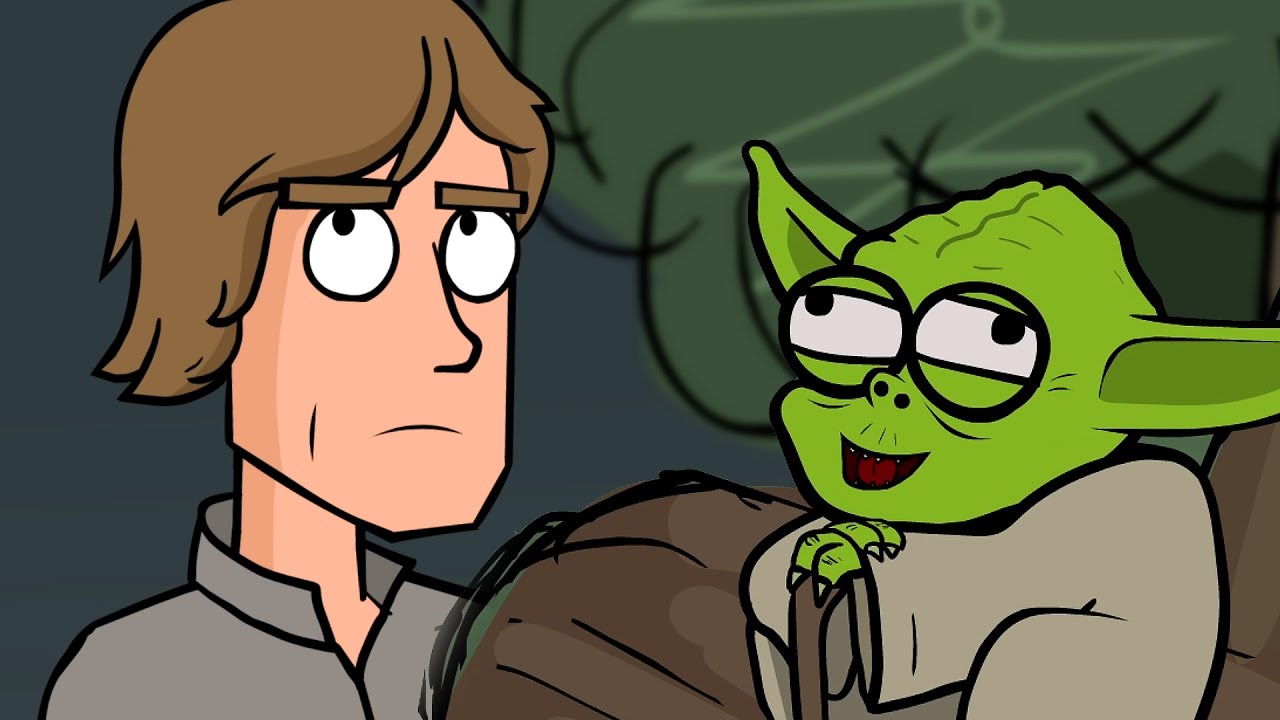 Star Wars, but Yoda is crazy - YouTube