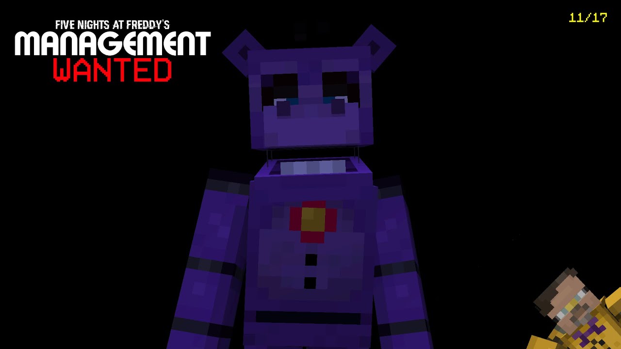 NEW MINECRAFT FNAF MOD STUFF I MISSED! (Fnaf Management Wanted Mod ...