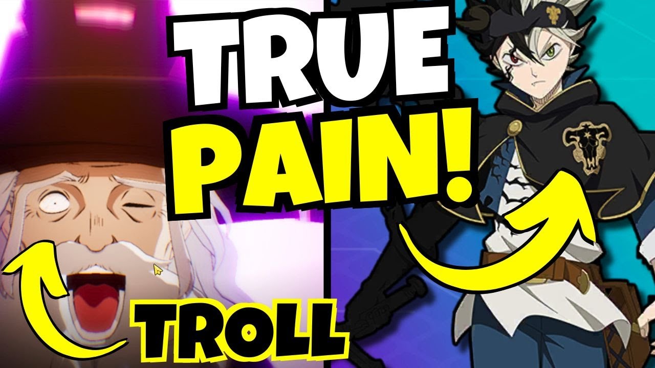 BLACK ASTA SUMMON PAIN - JULIUS PTSD!!! [Black Clover Mobile] - YouTube