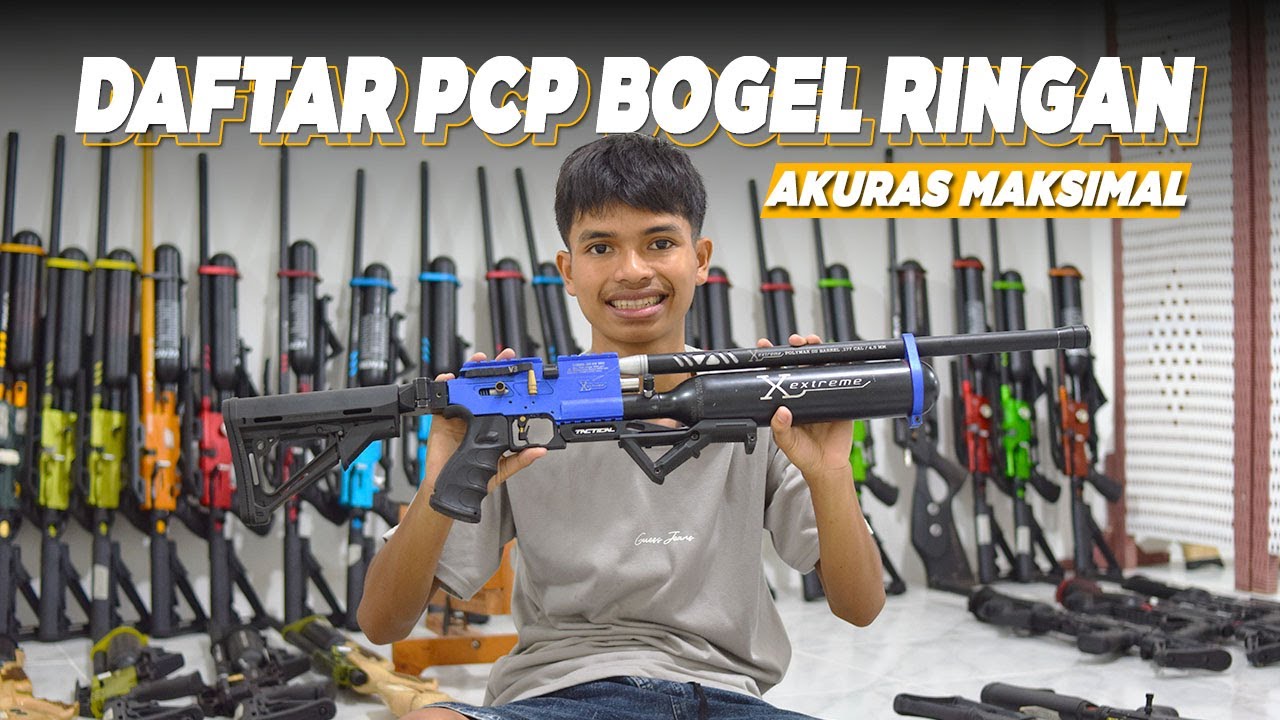 DAFTAR PCP BOGEL RINGAN AKURASI MEWAH !! HARGA SENAPAN ANGIN PCP ...
