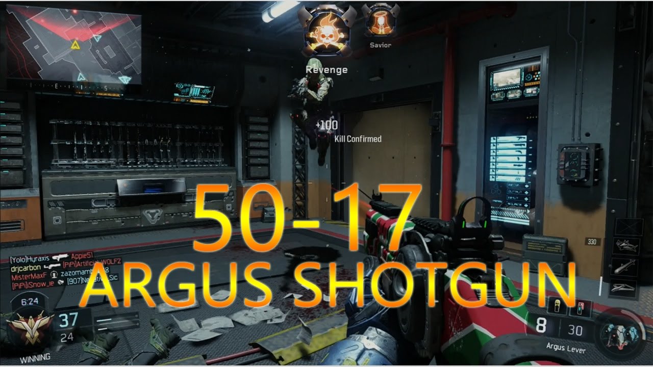 Call Of Duty: Black Ops 3 Kill Confirmed (Argus Shotgun 50-17) - Exodus ...