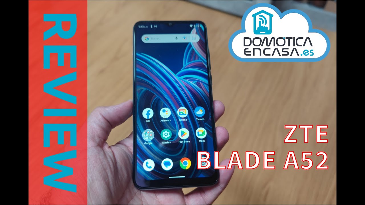 Review del ZTE Blade A52 - Domoticaencasa.es - YouTube